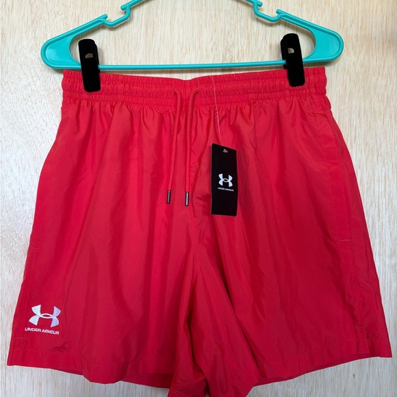 Red Under Armour Shorts